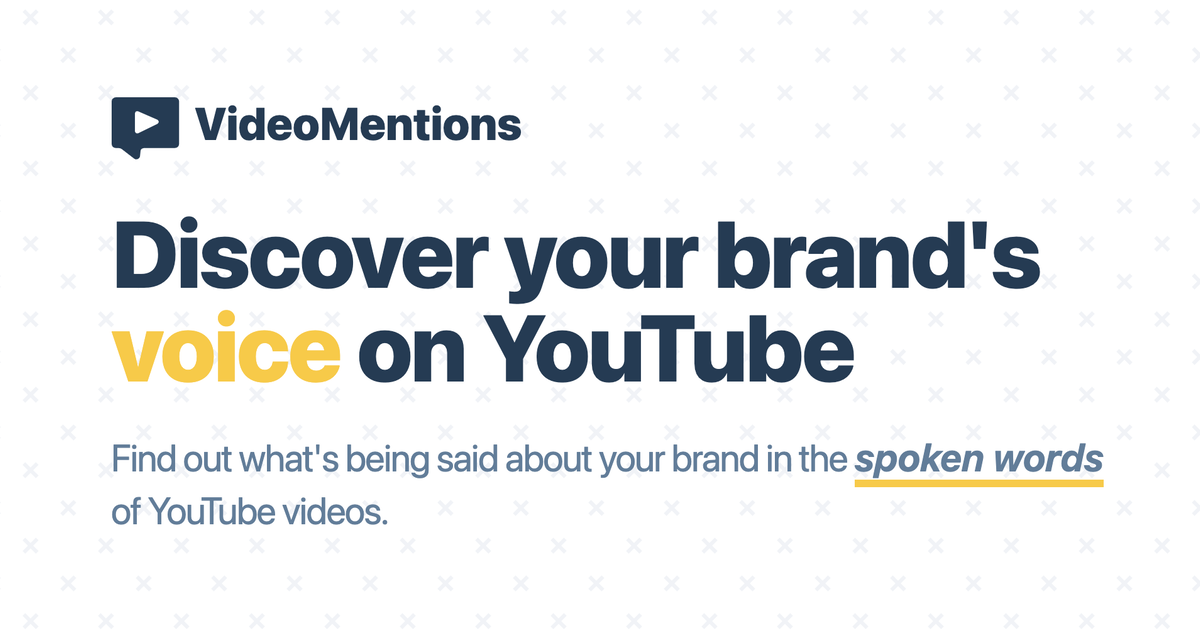 Sign Up | VideoMentions